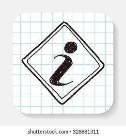 Information Sign Doodle Stock Vector (Royalty Free) 328881311 ...