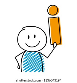 Information Sign Happy Stickman Vector: เวกเตอร์สต็อก (ปลอดค่าลิขสิทธิ์ ...