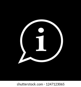 Information Sign Symbol Icon Vector Template Stock Vector (Royalty Free ...