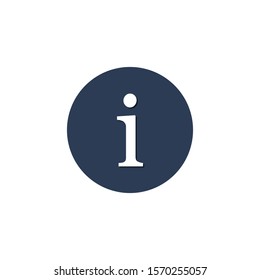 Information Sign Vector Icon Isolated On Stock Vector (Royalty Free ...