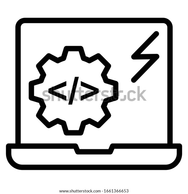 Information Technology Transforming Power Industry Vector Stock Vector ...