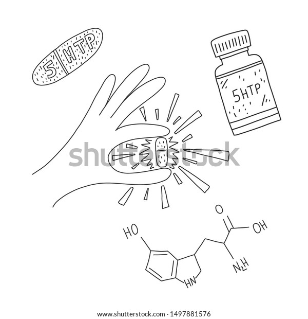 Informational Poster Set Sketch Hand Drawn Stock Vector (Royalty Free ...