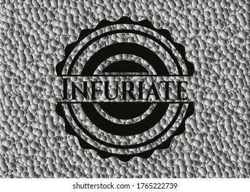 Infuriate Black Badge Bubbles Background Vector Stock Vector (Royalty ...