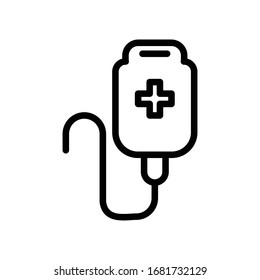 Infus Icon Vector Design Template Stock Vector (Royalty Free ...
