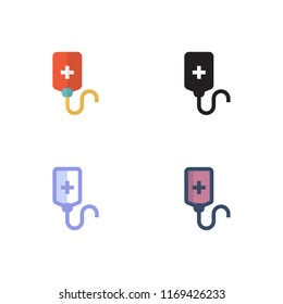Infuse Icons Vector Icons Four Different Stock Vector (Royalty Free ...