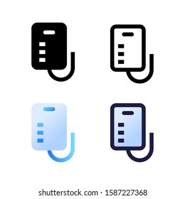 Infusion Logo Icon Design Four Style Stock Vector (Royalty Free ...