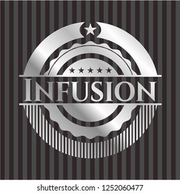 Infusion Silver Shiny Emblem Stock Vector (Royalty Free) 1252060477 ...