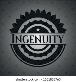Ingenuity Realistic Dark Emblem Vector Illustration Stock Vector ...