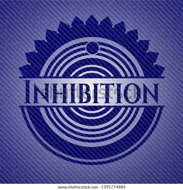 Inhibition Denim Texture Vector Illustration Detailed Stock Vector ...
