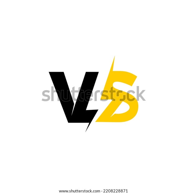 Inisial V Dan S Logo Design Stock Vector (Royalty Free) 2208228871 ...