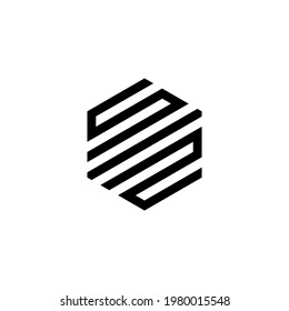 Initial 512 Letter Logo Design Polygon Stock Vector (Royalty Free ...