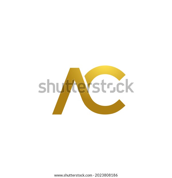 Initial Ac Logo Design Vector Stock Vector (Royalty Free) 2023808186 ...