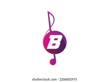 2,808 B music logo Images, Stock Photos & Vectors | Shutterstock