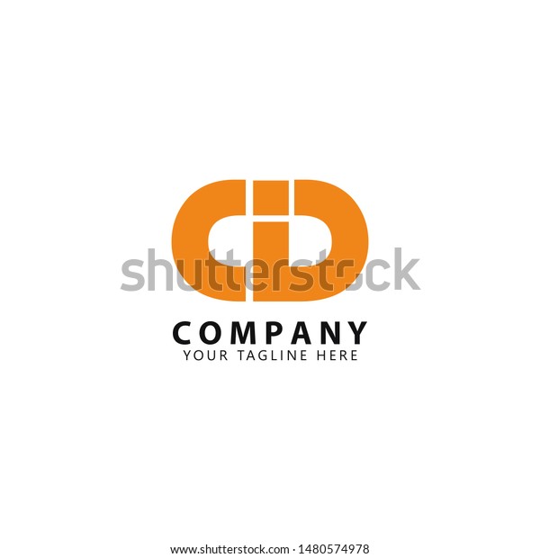 Initial Cid Logo Design Templates Vector Stock Vector (Royalty Free ...
