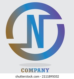 Initial Company Logo Businnes Stock Vector (Royalty Free) 2111895032 ...