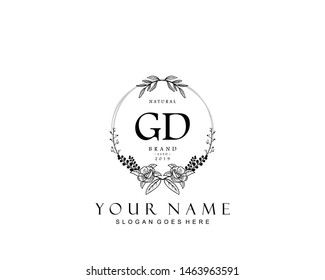 147 Luxury signature initial gd logo design. Images, Stock Photos ...