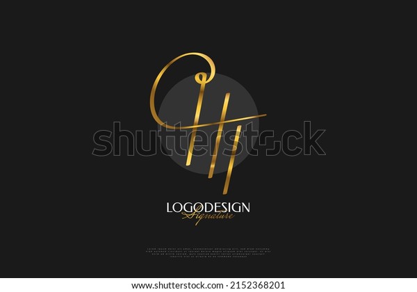 Initial H T Logo Design Elegant Stock Vector (Royalty Free) 2152368201 ...