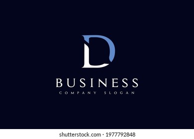 Initial Ld Letter Logo Design Vector Stock Vector (Royalty Free ...