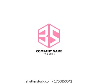 Initial Letter 3s Logo Template Design Stock Vector (Royalty Free ...