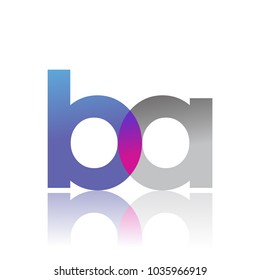 Initial Letter Be Lowercase Overlap Logo Stock Vector (Royalty Free ...