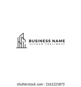 Initial Letter Bcc Building Logo Design Stock Vector (Royalty Free ...