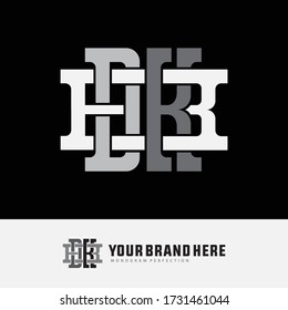 Initial Letter Bdk Bkd Dbk Dkb Stock Vector (Royalty Free) 1731461044 ...