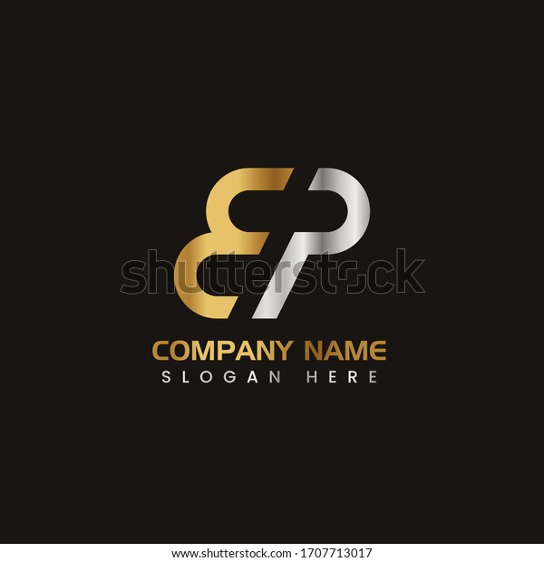 Initial Letter Bp Capital Logo Icon Stock Vector (Royalty Free ...