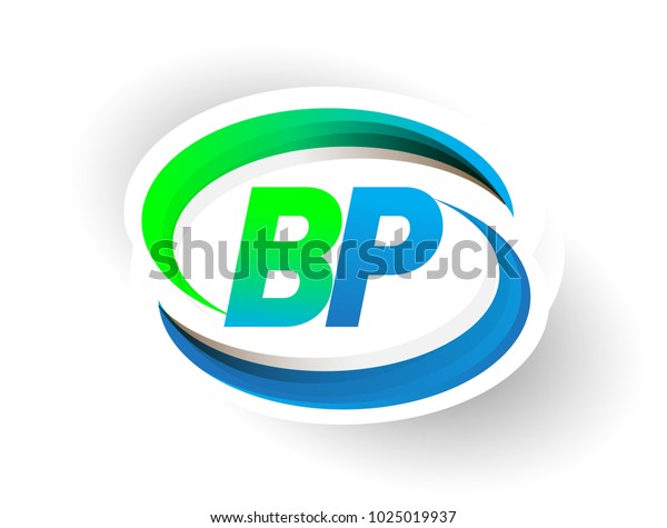 Initial Letter Bp Logotype Company Name Stock Vector (Royalty Free ...