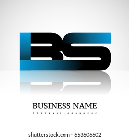 Initial Letter Bs Uppercase Modern Simple Stock Vector (Royalty Free ...