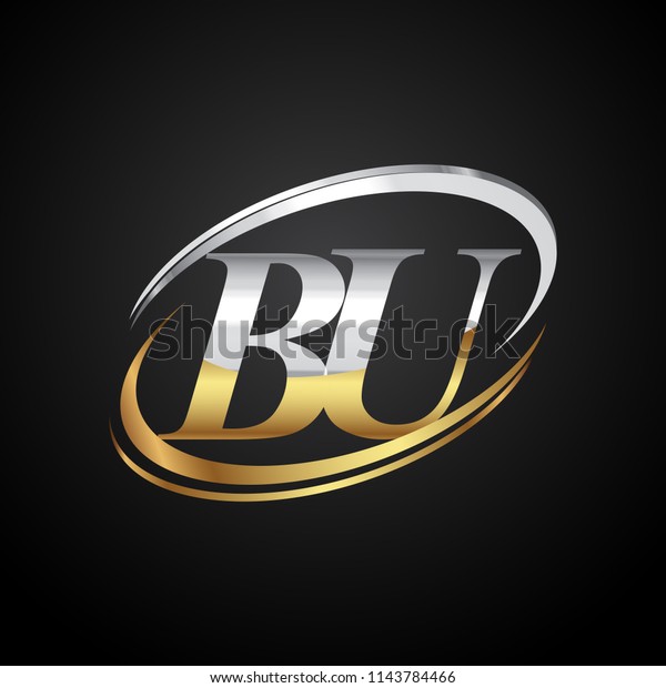 Initial Letter Bu Logotype Company Name Stock Vector (Royalty Free ...