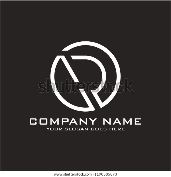 Initial Letter C R Logo Template Stock Vector (Royalty Free) 1198585873 ...