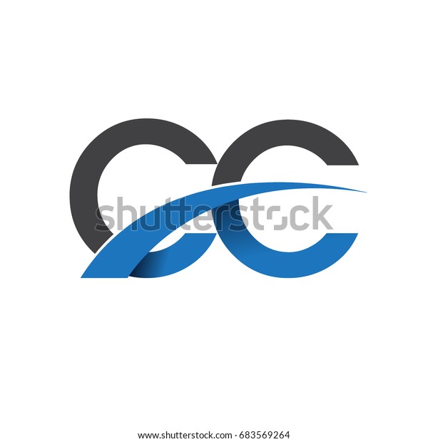 Initial Letter Cc Logotype Company Name Stock Vector (Royalty Free ...