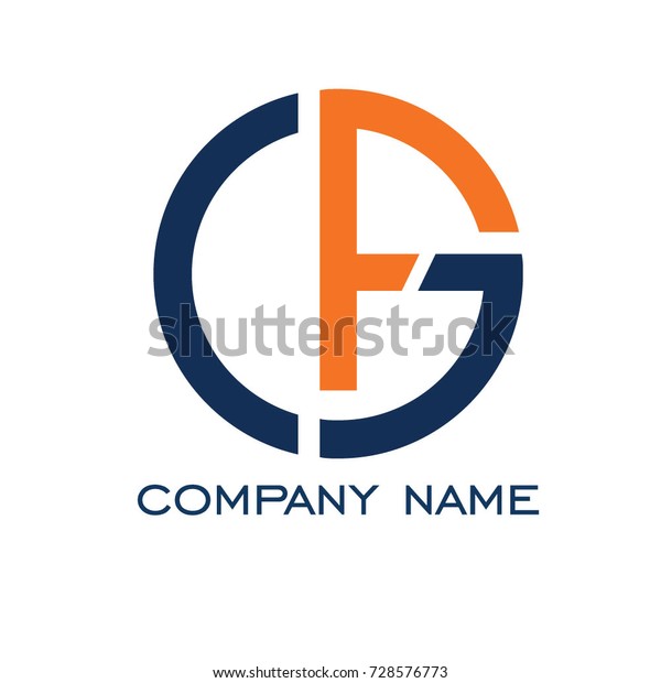 Initial Letter Cfg Cf Fg Linked Stock Vector (Royalty Free) 728576773