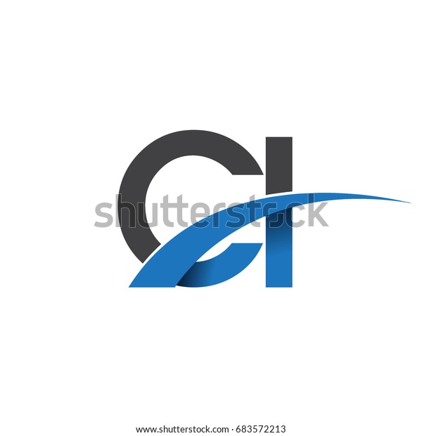 Initial Letter Ci Logotype Company Name Stock Vector (Royalty Free ...