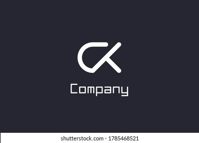249 Ck name logo Images, Stock Photos & Vectors | Shutterstock