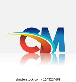 Initial Letter Om Logotype Company Name Stock Vector (Royalty Free ...