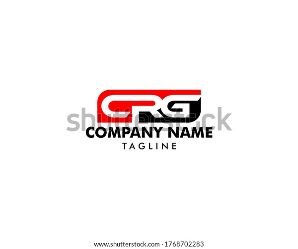 Initial Letter Crg Logo Template Design Stock Vector (Royalty Free ...
