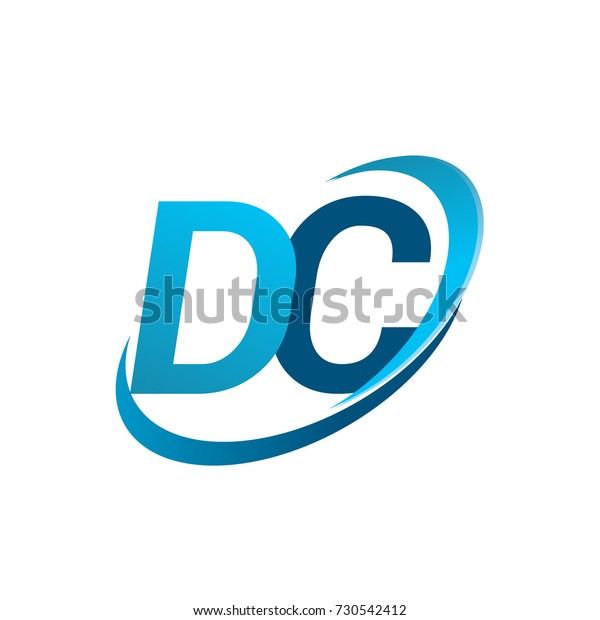 Initial Letter Dc Logotype Company Name Stock Vector (Royalty Free ...