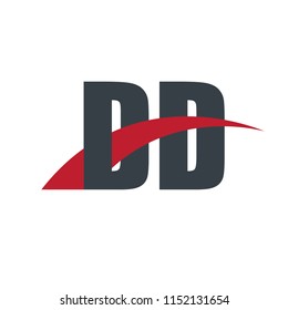 Initial Letter Ds Overlapping Design Logo Stock Vector (Royalty Free ...