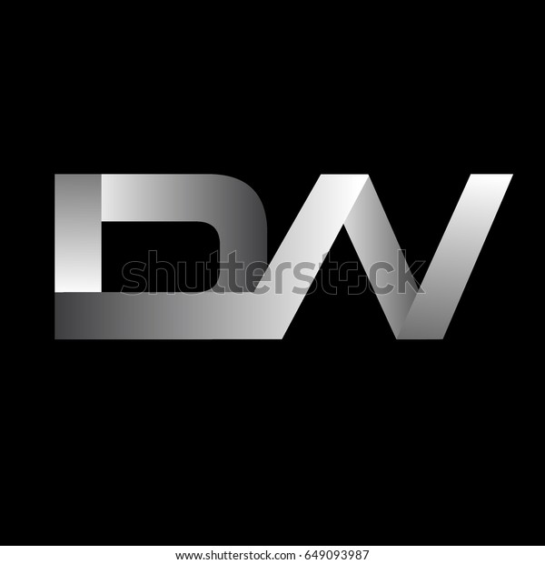 Initial Letter Dn Uppercase Modern Simple Stock Vector (Royalty Free ...