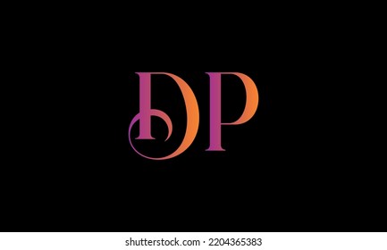 Initial Letter Dp Logo Dp Stock Stock Vector (Royalty Free) 2204365383 ...