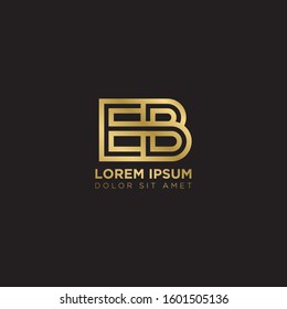 Letter Logo Gold Suitable Business Logos Stock Vector (Royalty Free ...