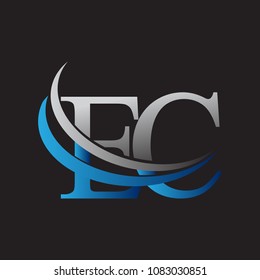 Initial Letter Ec Logotype Company Name Stock Vector (Royalty Free ...