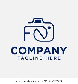 Initial Letter F N Camera Logo Stock Vector (Royalty Free) 2170512109 ...