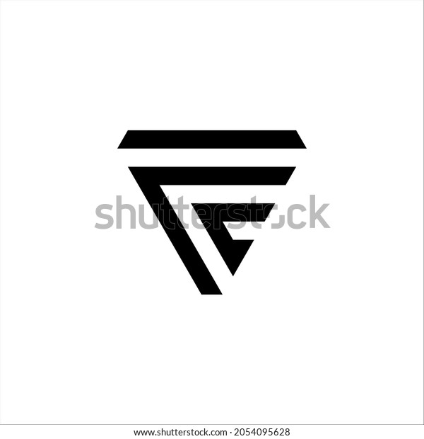 180 Cf triangle logo Gambar, Foto Stok & Vektor | Shutterstock