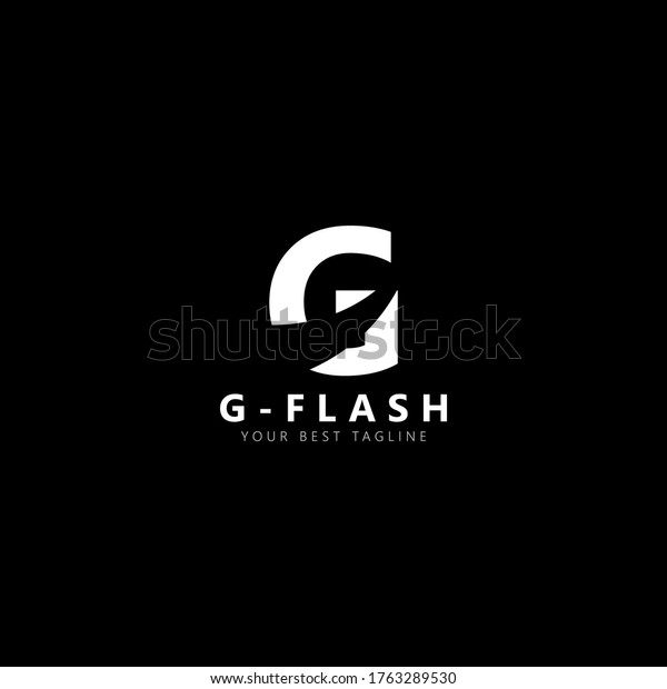 Initial Letter G Flash Logo Vector Stock Vector (Royalty Free ...