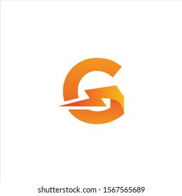 489 G lightning logo Images, Stock Photos & Vectors | Shutterstock