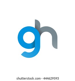 Initial Letter Gh Modern Linked Circle Stock Vector (Royalty Free ...