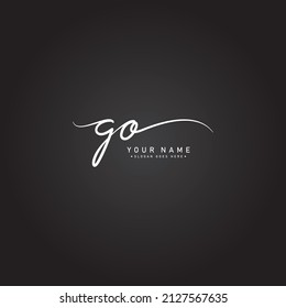 3,576 Go initials Images, Stock Photos & Vectors | Shutterstock