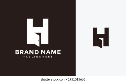 469 H Door Logo Images, Stock Photos & Vectors | Shutterstock